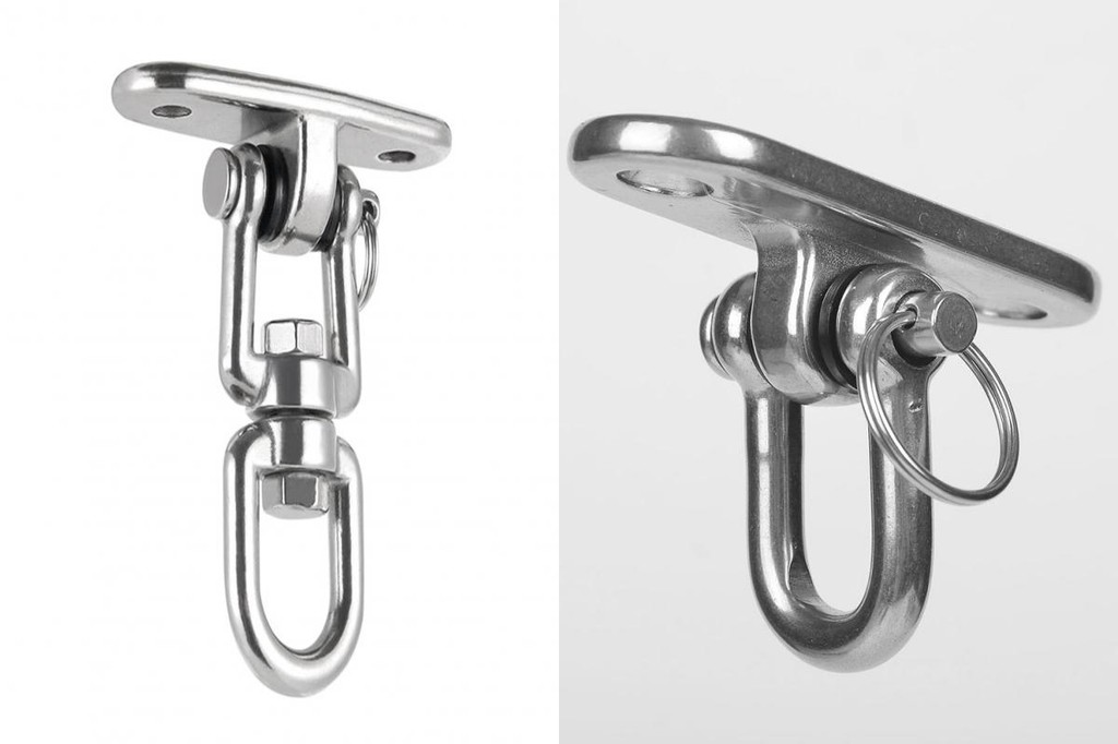 kT Yoga Swing Hanger Garden Swing Hanger 360 Degree Swivel Ceiling ...