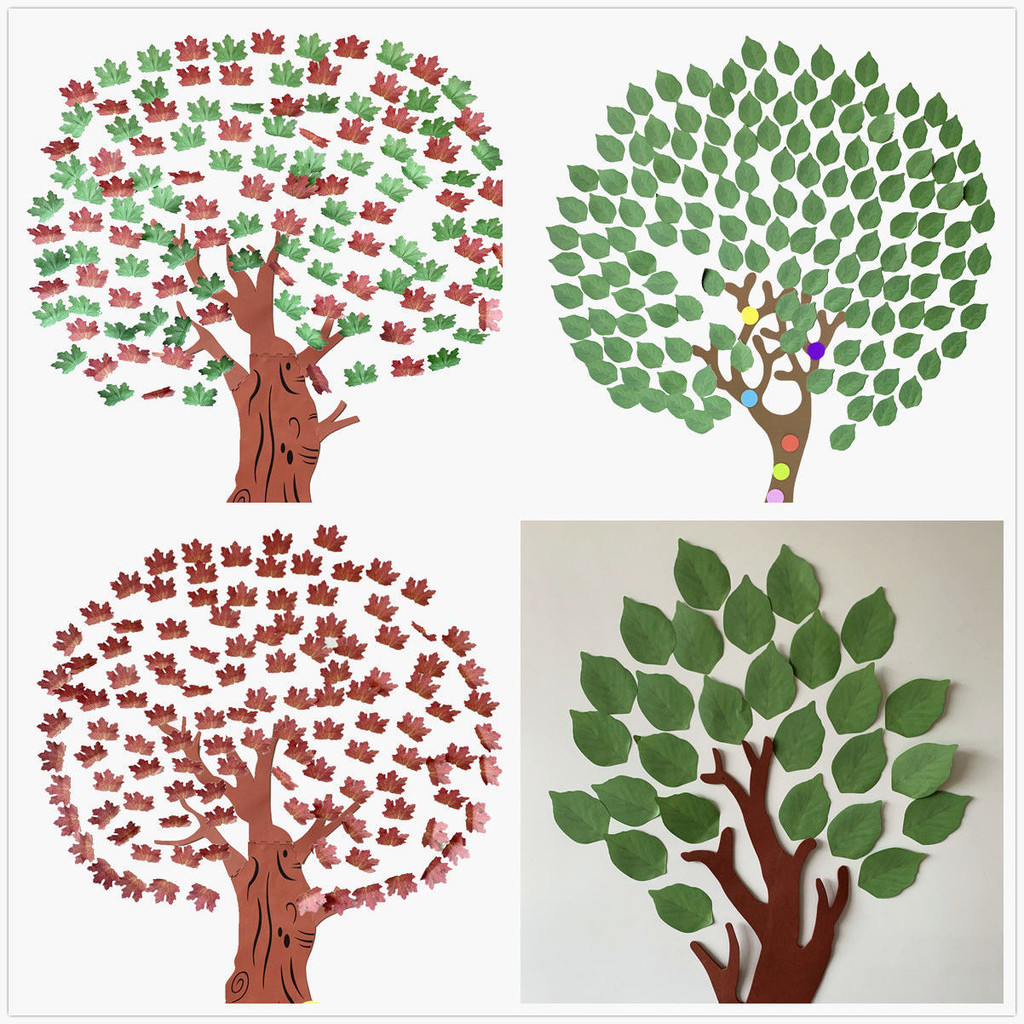 Elementary School Wishing Tree Writing Wish Wall Stickers Love Wall ...