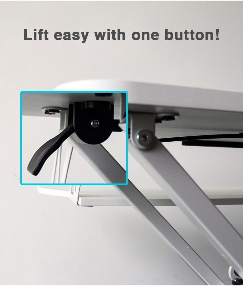 Smart Ergo Ergonomic Height Adjustable Desk Converter | Standing Desk ...