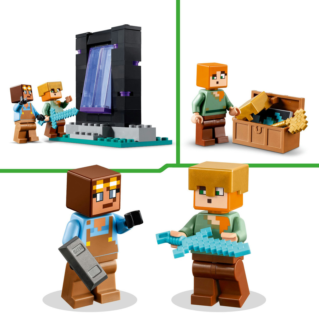 LEGO® Minecraft® The Armoury Building Adventure 21252 | Shopee Singapore