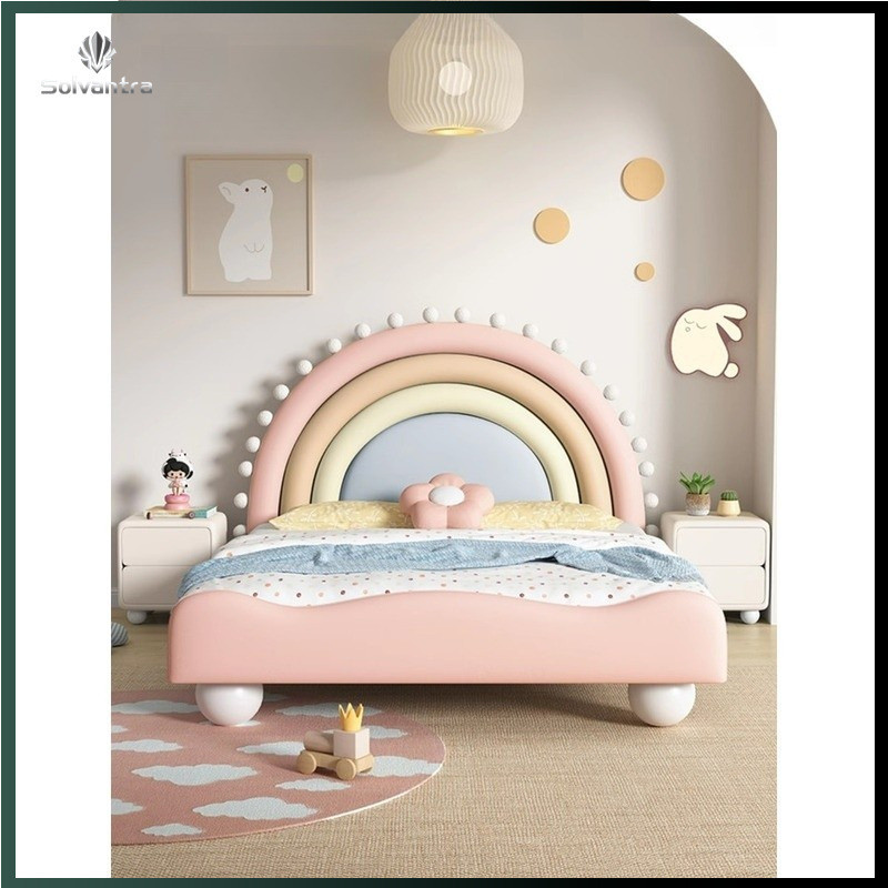 mebeiff3.sg Kids Bed Bed Frame Mattress Fun Rainbow Bed Princess Bed ...