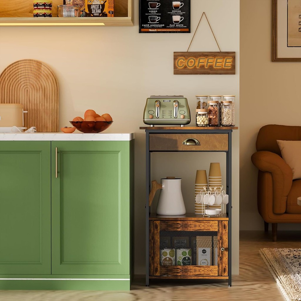 Storage rack/coffee rack/drawer storage cabinet/living room kitchen ...