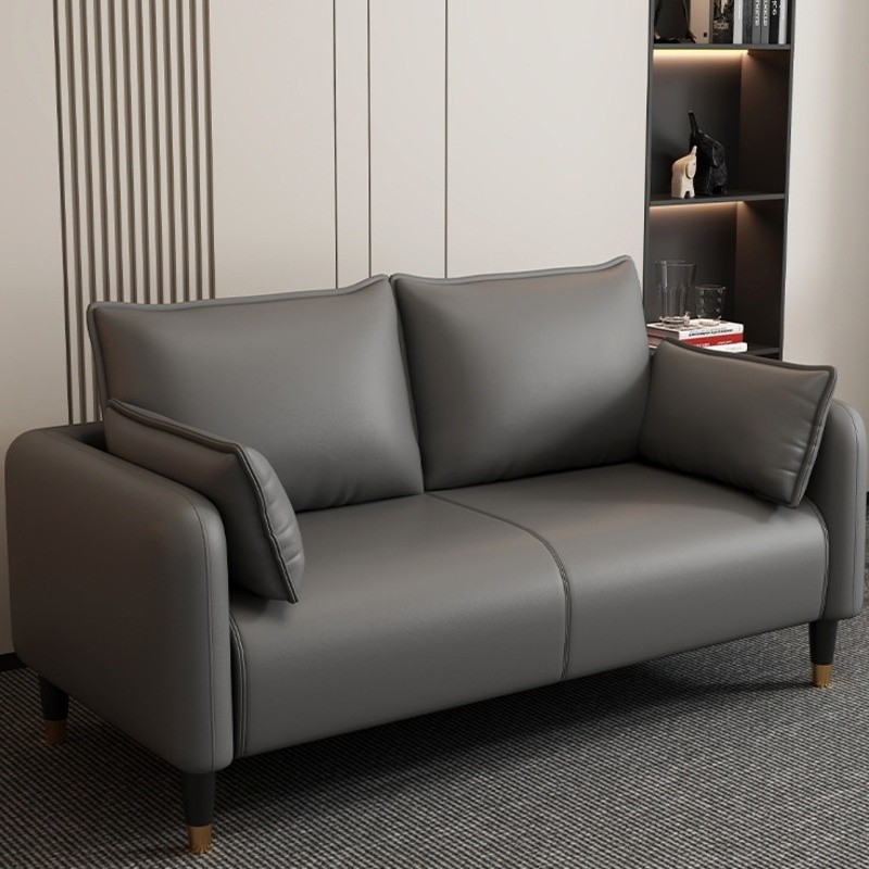 Sofa Living Room New Fabric Sofa Small Rental Room Sofa 3 Seater Simple ...