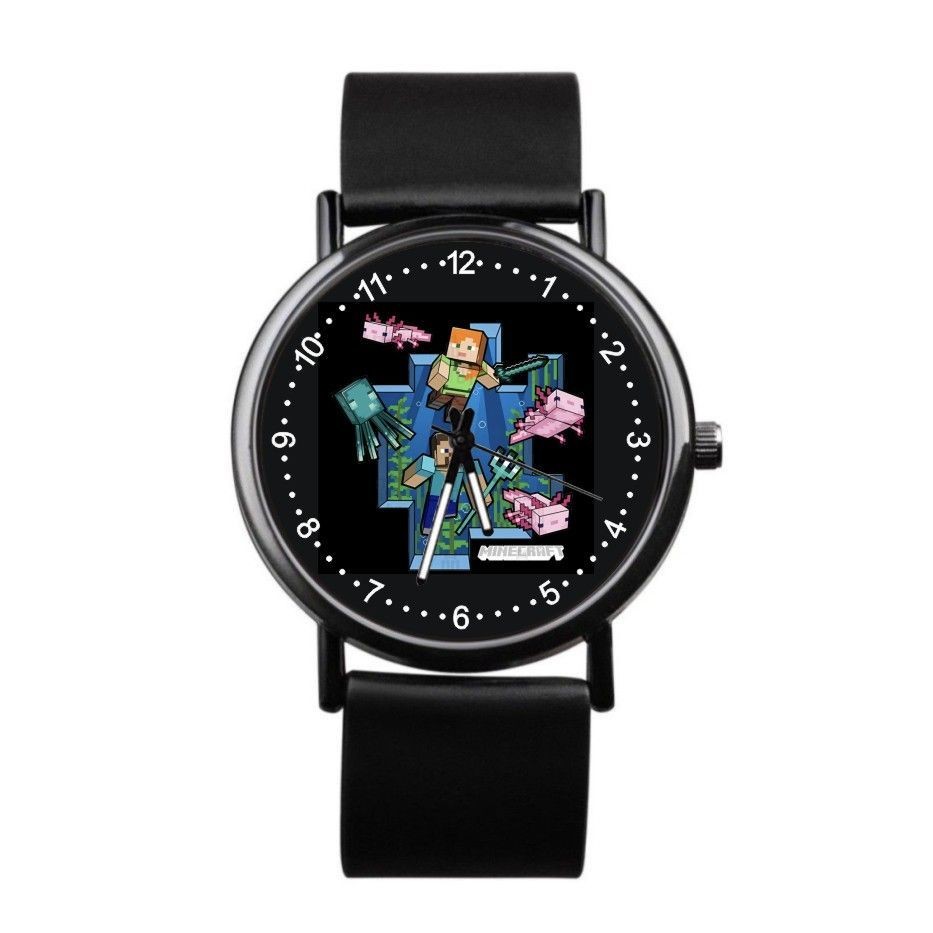 Official Minecraft Creeper/Dream/Ender Dragon Quartz Watch - Minimalist ...