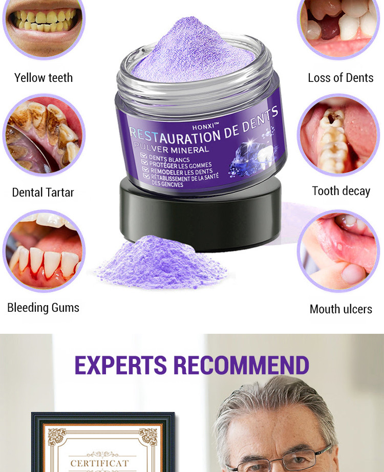 🔥Original Imported🔥【Periodontal Repair/Fresh Breath】Tooth Repair Purple ...