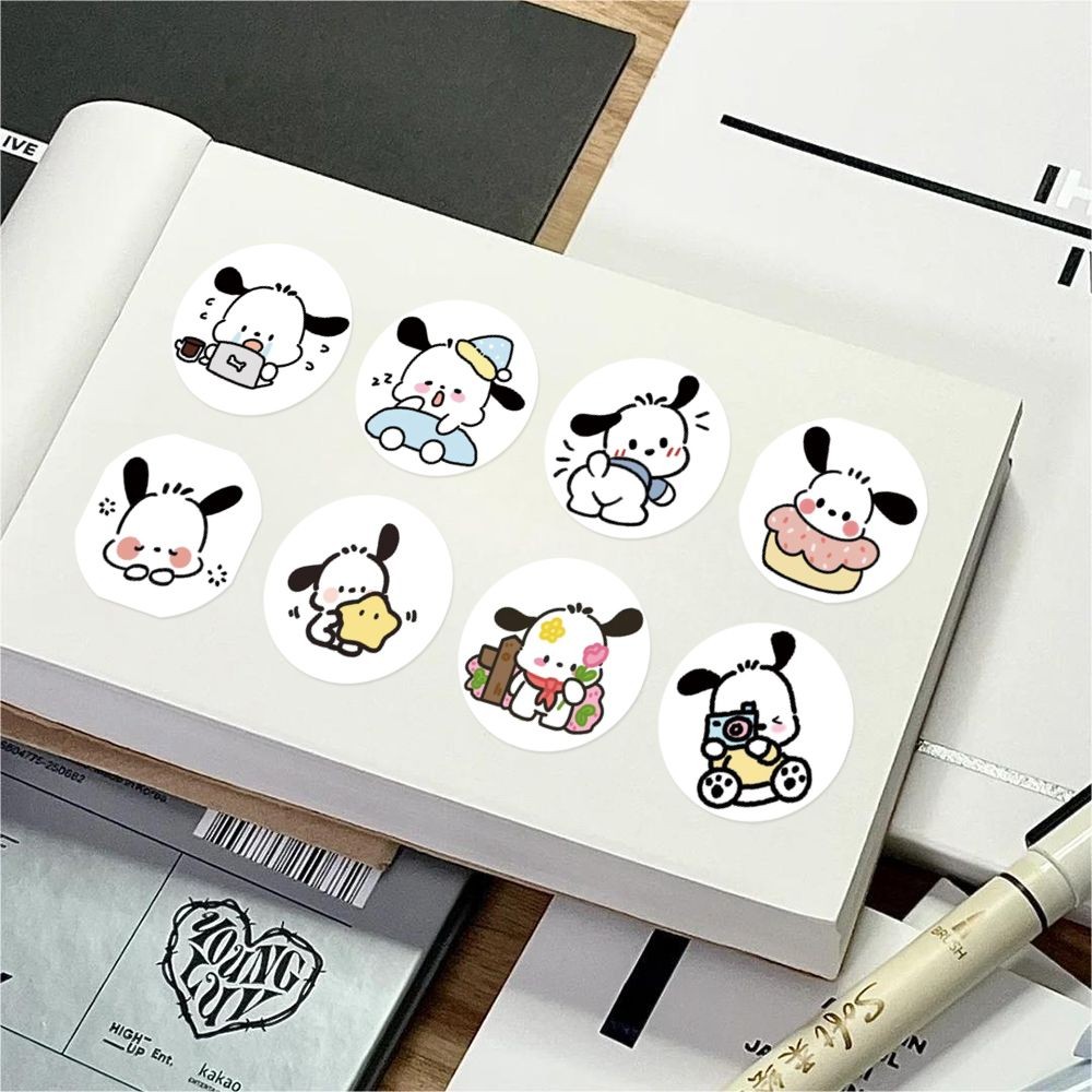 Pochacco Roll Stickers (500Pcs) - Journal Decor - Sanrio Cute & Murah ...