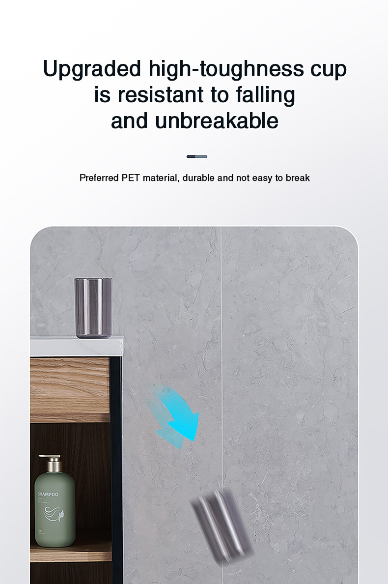 [SG InStock] ECOCO Toothbrush Holder Cup Set Holder + Cup 牙刷架杯組 牙刷架 ...