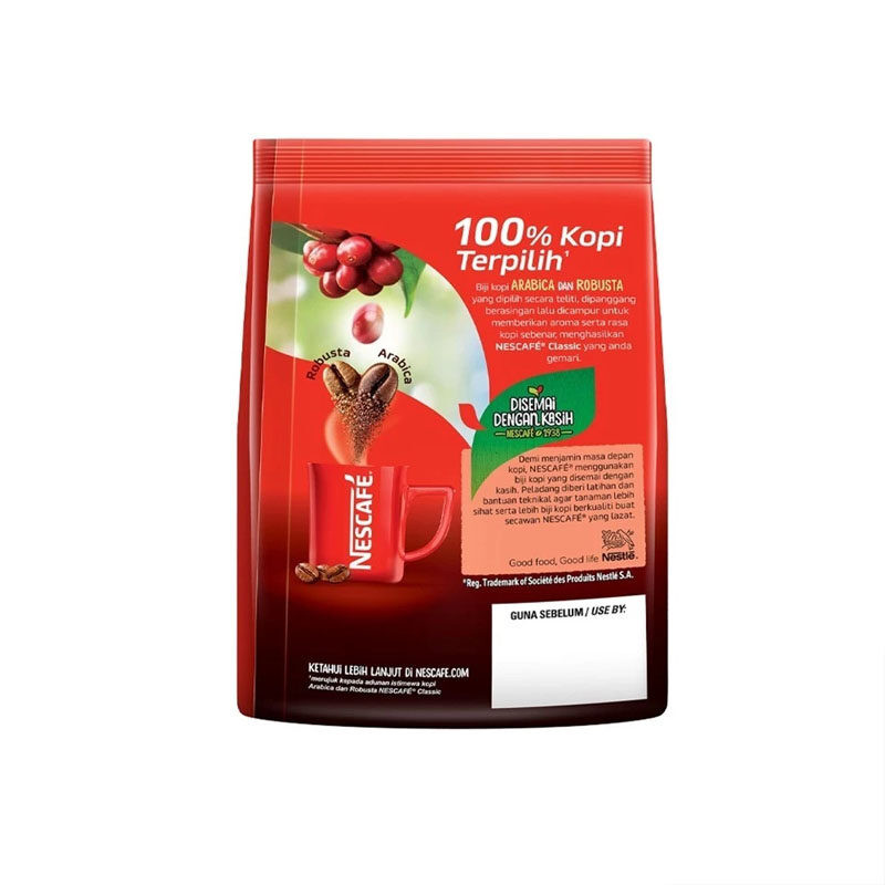 Nescafe Classic 200g Arabica Robusta 100Cups Instant Coffee with Real ...