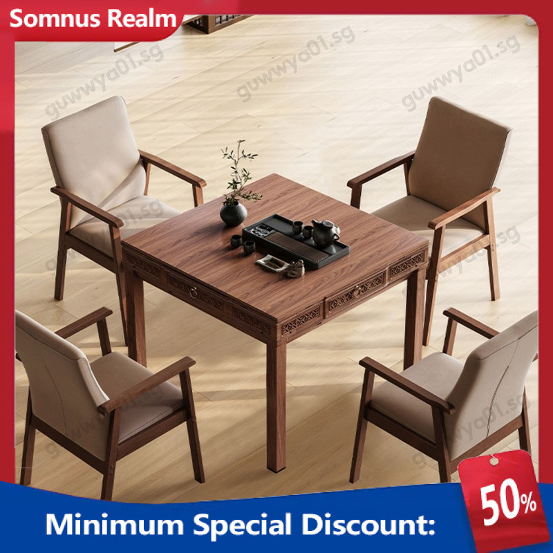 Fully Automatic Mahjong Table Dual-Use Mahjong Table Chinese Style ...