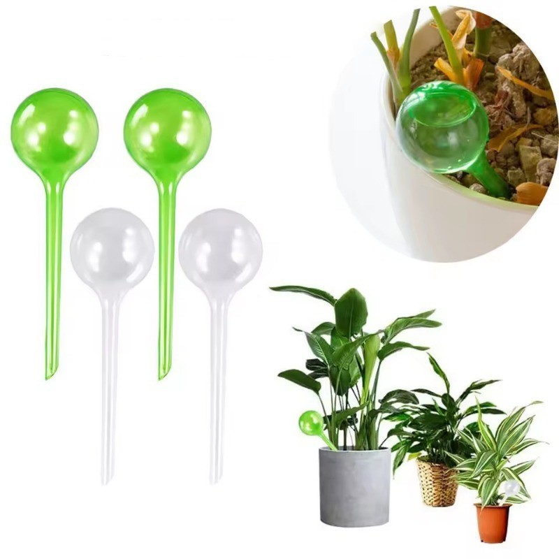 2Pcs Automatic Spherical Plant Watering Tool - Hanging Baskets ...