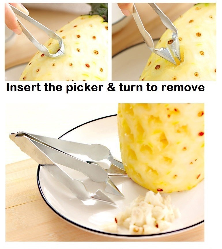 Eco-Store Pineapple Eyes Picker Peeler Core Cutter Home Kitchen Living ...