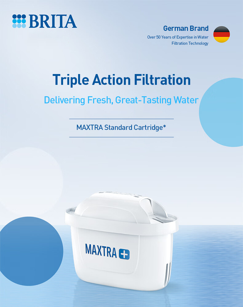 BRITA MAXTRA Water Filter Universal for Water Pitcher 1/3/6pcs | Shopee ...