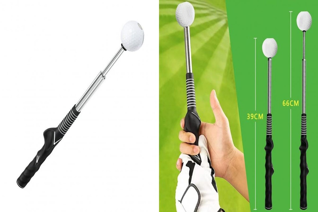 Ber Hand Placement Aid Golf Training Tool Portable Golf Swing Trainer ...
