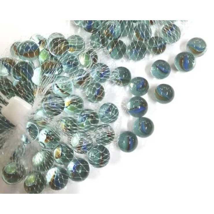 Guli Glass Marbles for Congkak - 1 Pack of Colorful Playing Balls for ...