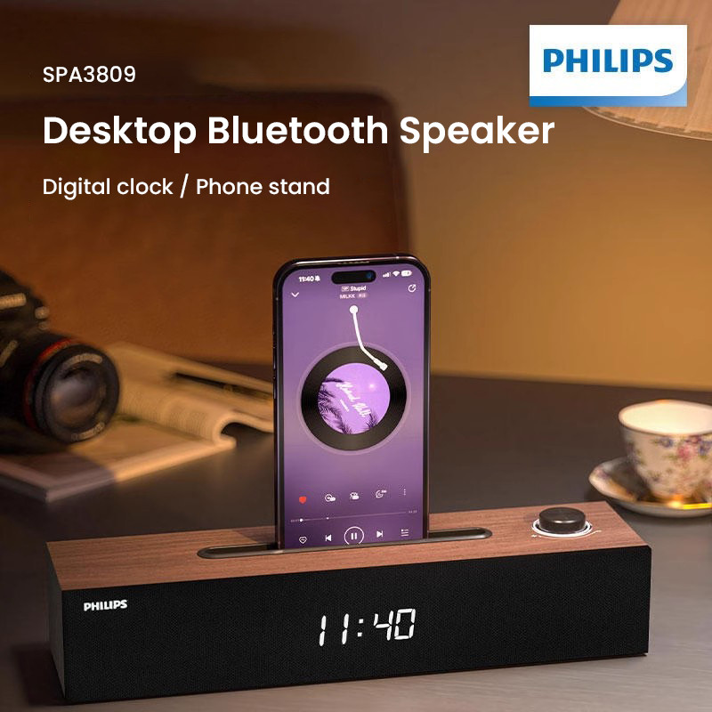 Philips Speaker SPA3809 Speaker Bluetooth 5.3 USB Dual Connection ...