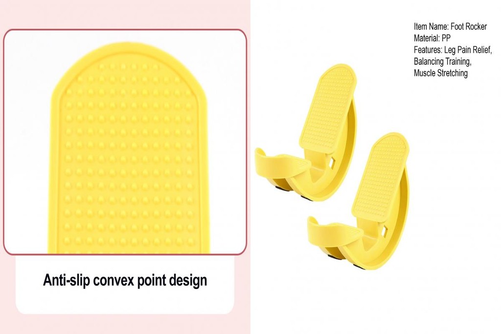 DL Leg Stretching Tool Anti-slip Foot Rocker 2pcs Foot Rocker Calf ...