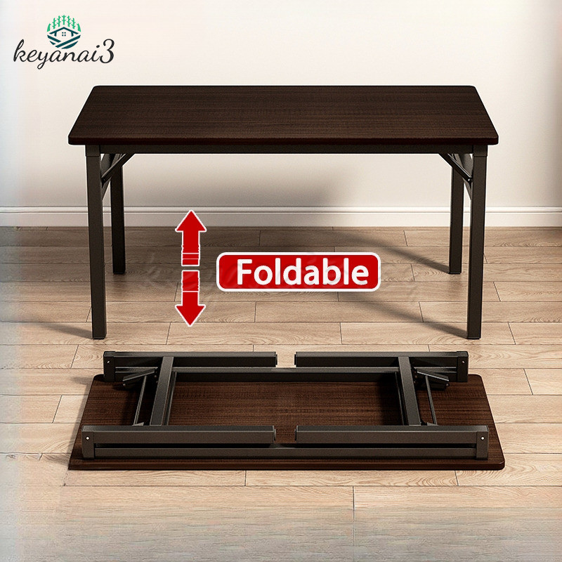 KE Folding Table Computer Table Foldable Banquet Table Buffet Folding ...
