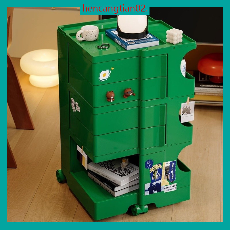 Creative Trolley Cart Mobile Nordic Side Cabinet Simple Side Table ...