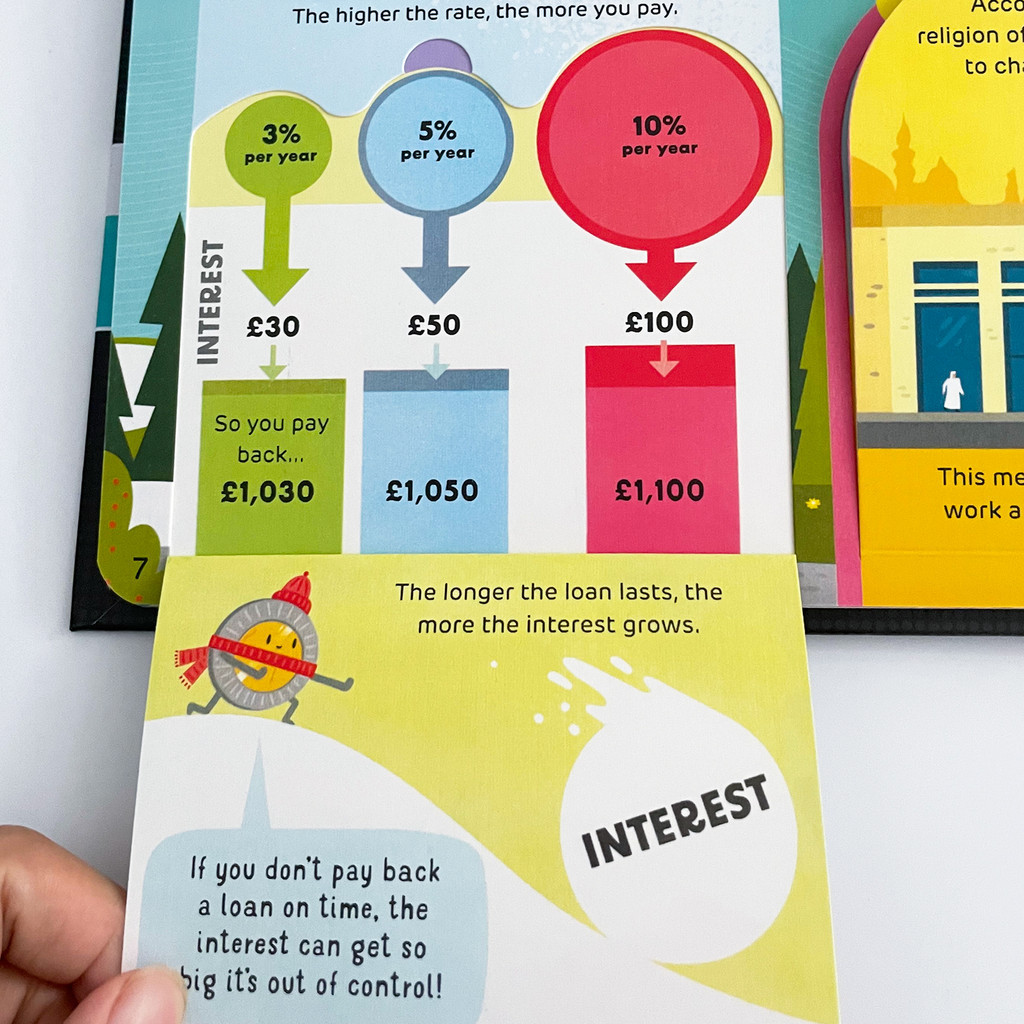 Usborne How It Works Money Montessori Educational English Book for Kids ...