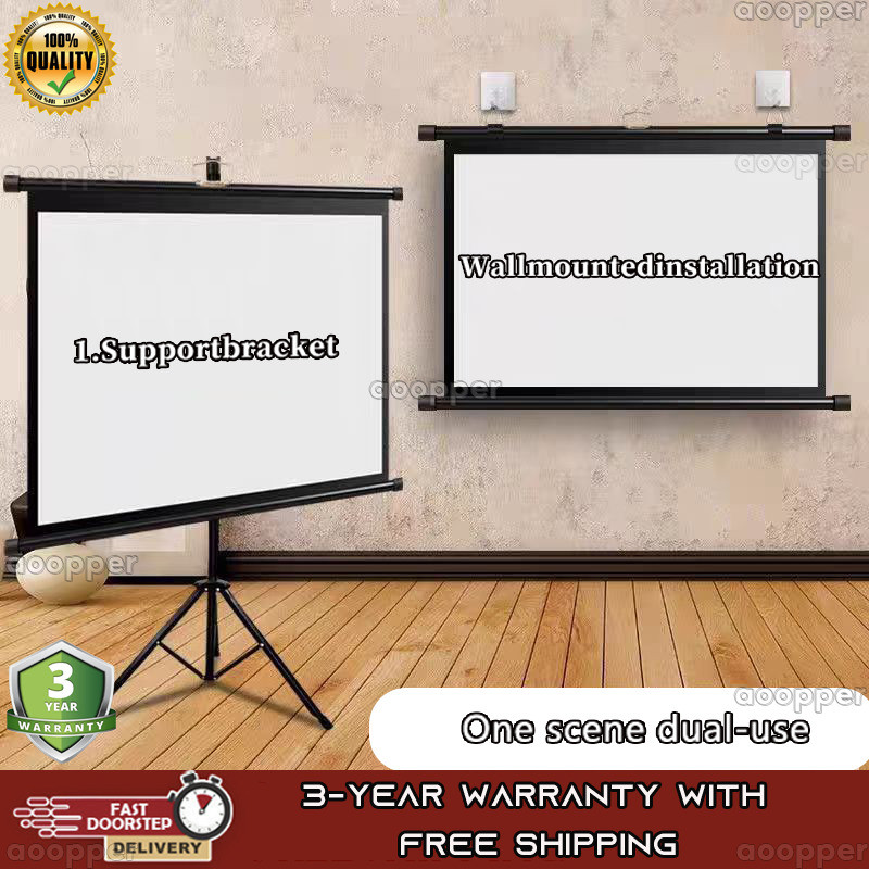 Buy Projector Screens Online, April 2026 | Shopee Singapore