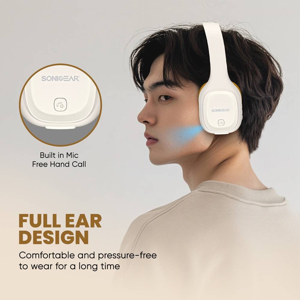 SonicGear Airphone 5 Headphone Bluetooth 5.0 | High Clarity | Strong ...