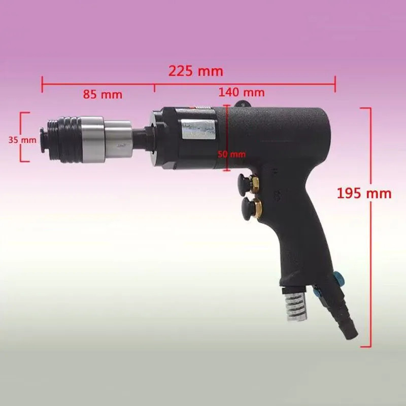 Pneumatic Tapping Machine M3-M12 Handheld Device Pneumatic Motor ...