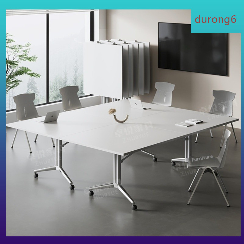 durong6.sg Conference Table With Wheel Movable Foldable Table Office ...