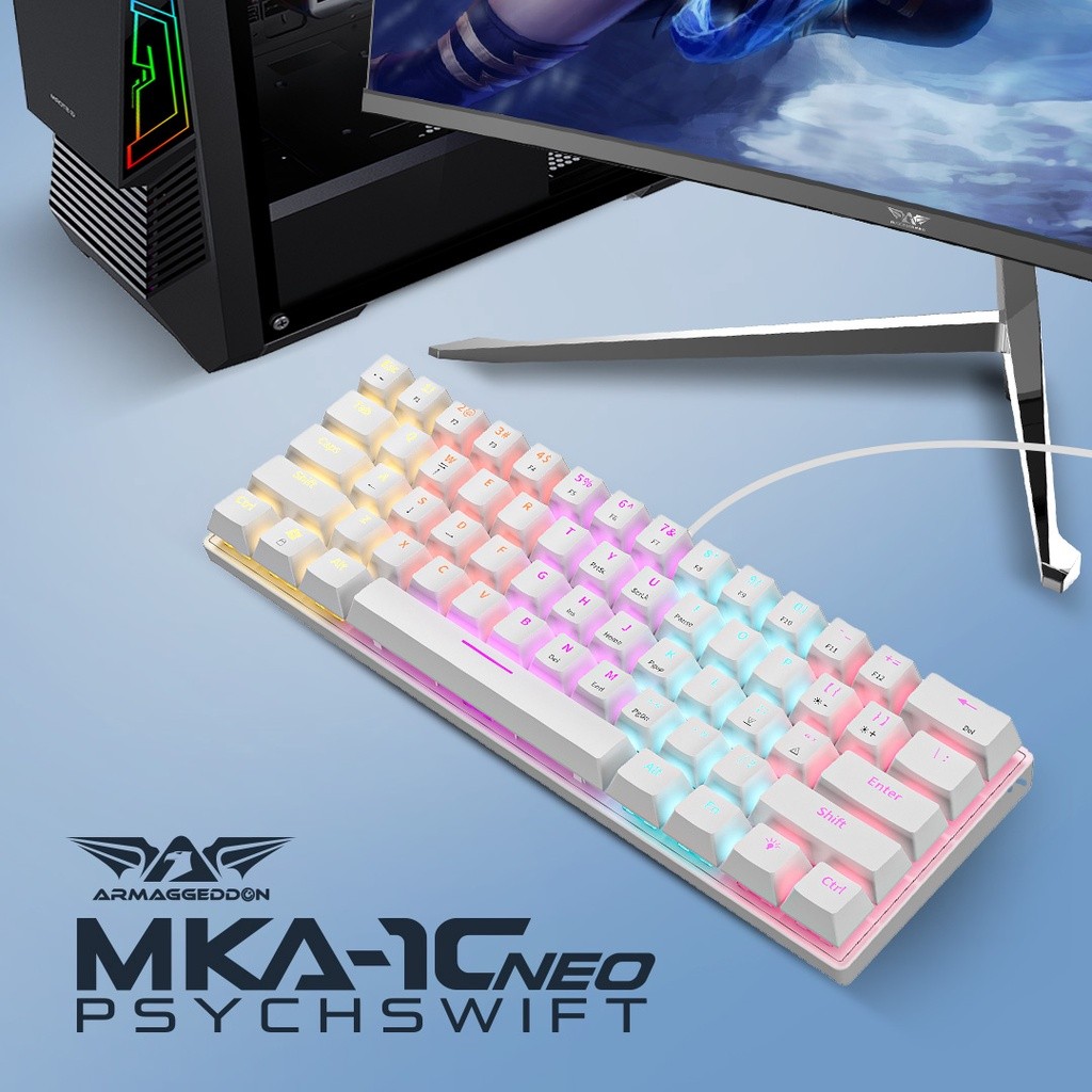 Armaggeddon MKA-1C Neo 60% Mechanical Gaming Keyboard | 61 Key ...