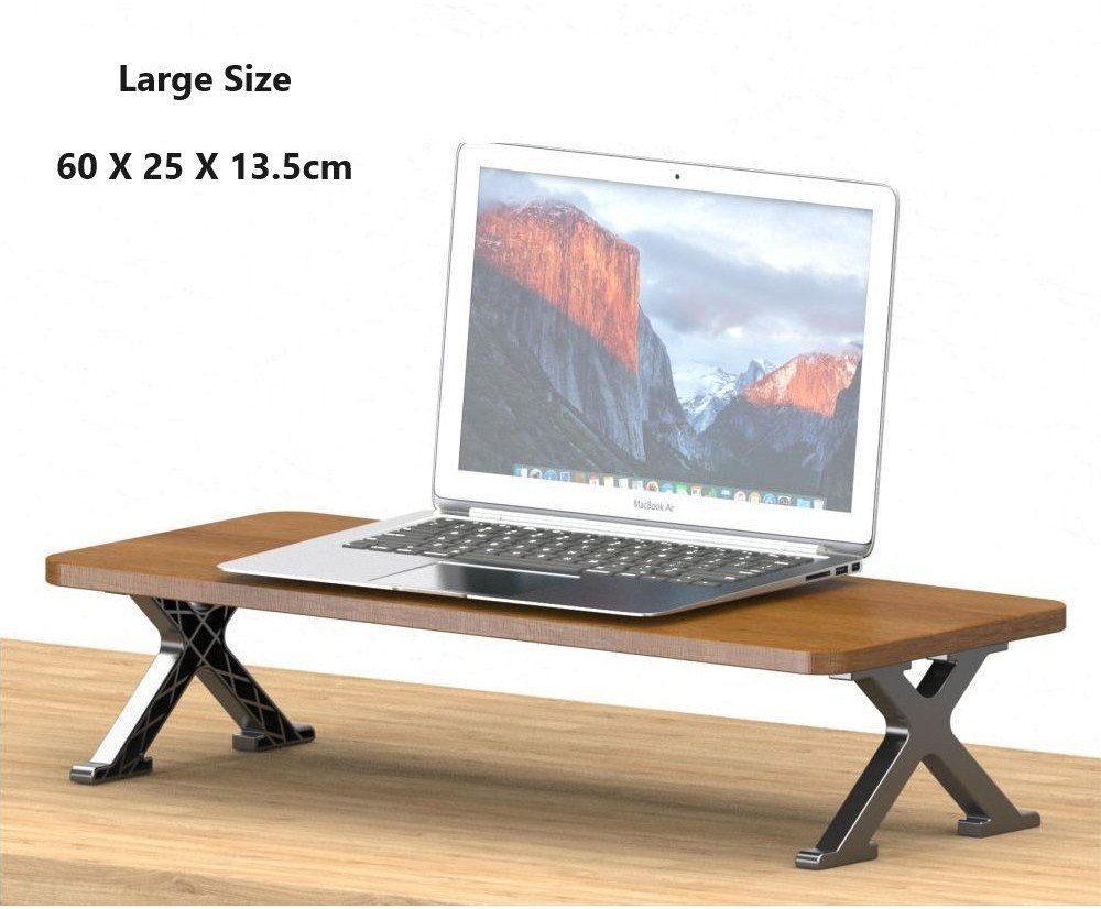 Smart Ergo Wooden Monitor Stand | Desktop Riser | Monitor Riser ...