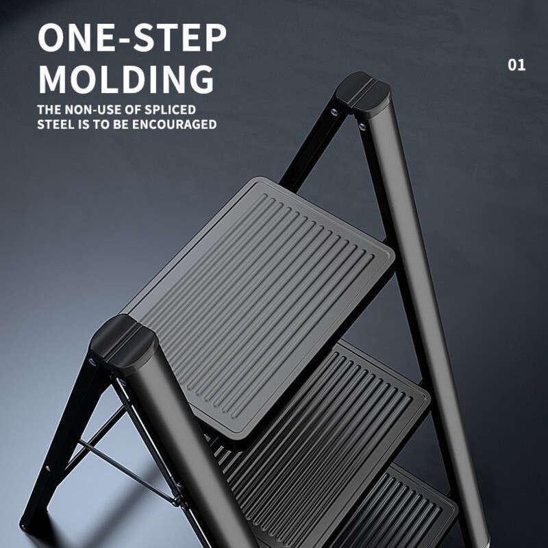 German KOLLK Household Ladder Indoor Zigzag Ladder Multifunctional ...