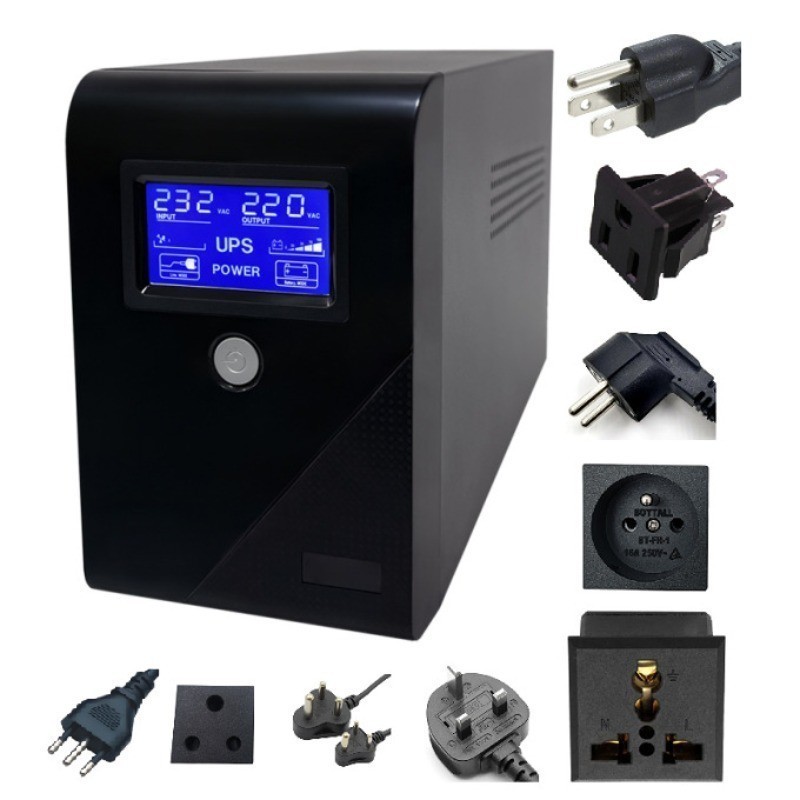 UPS Uninterruptible Power Supply Computer Monitoring Power-off ...