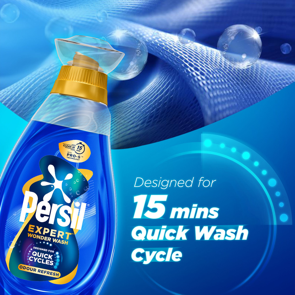 Persil Quick Wash Liquid Detergent 1.18L | Shopee Singapore
