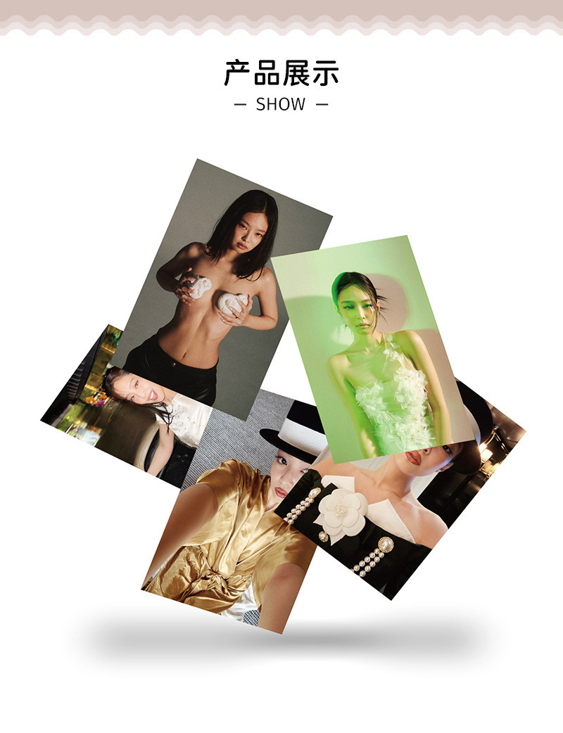 LINXX 55pcs Blackpink Jennie Kim Selfie Lomo Cards HD Images Kpop Laser ...