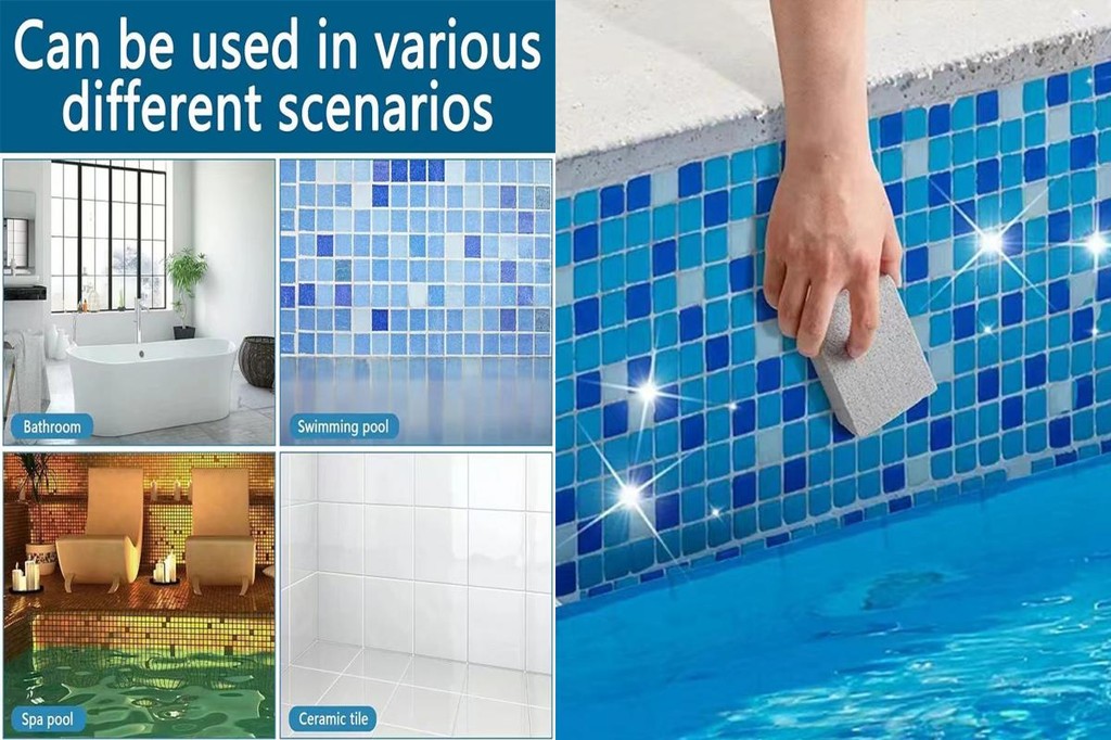 ccooamani| Eco-friendly Pool Tile Cleaner Pool Pumice Tile Cleaner 8 ...