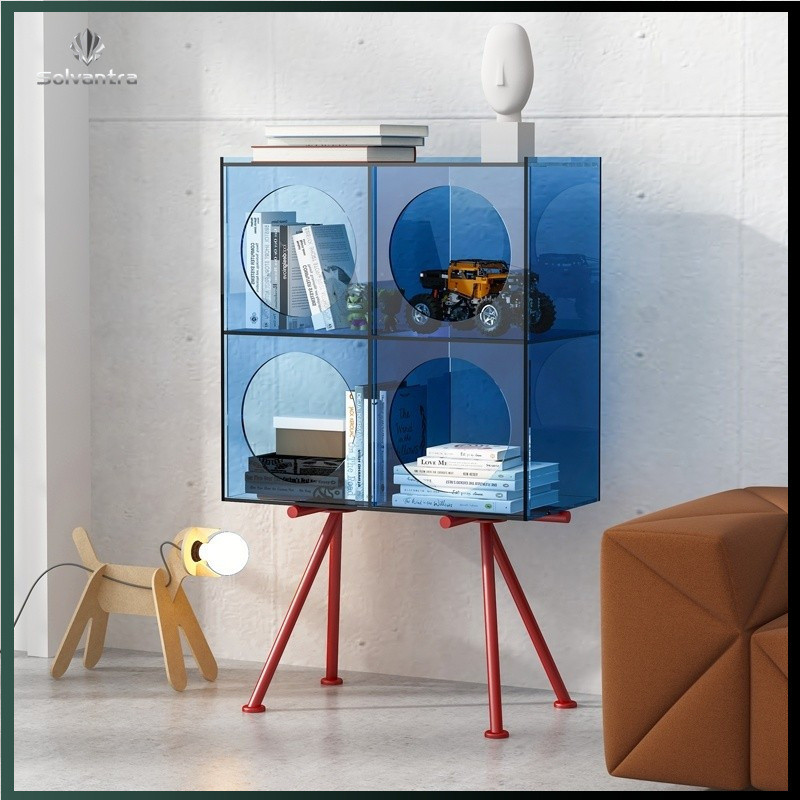 mebeiff3.sg Display Cabinet Grey Square Acrylic Mesh Wine Cabinet ...