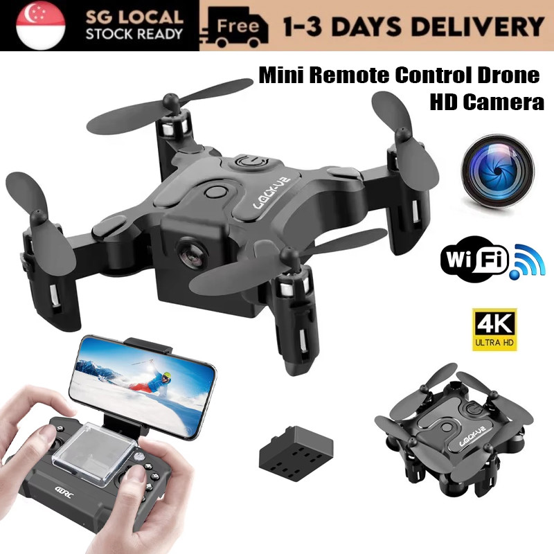 【SG】V2 New RC Mini Drone 4K 1080P HD Camera WIFI Air Pressure Altitude ...