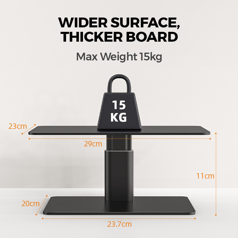 Smart Ergo Height Adjustable Monitor Stand | Aluminium Alloy Desktop ...