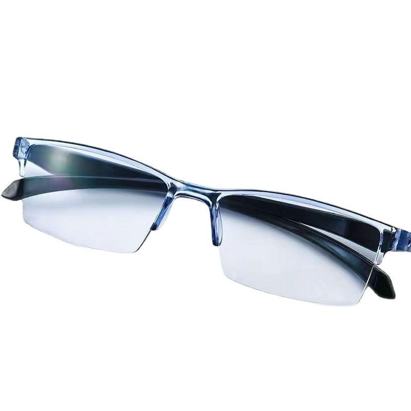 Smart Automatic Zoom Eyeglasses Anti-Blue Light Reading Glasses Men ...