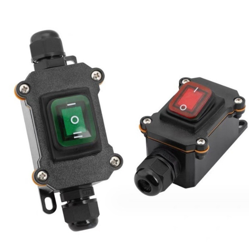 30A High Power Waterproof 24V 220V Ship Type Switch Line with High ...