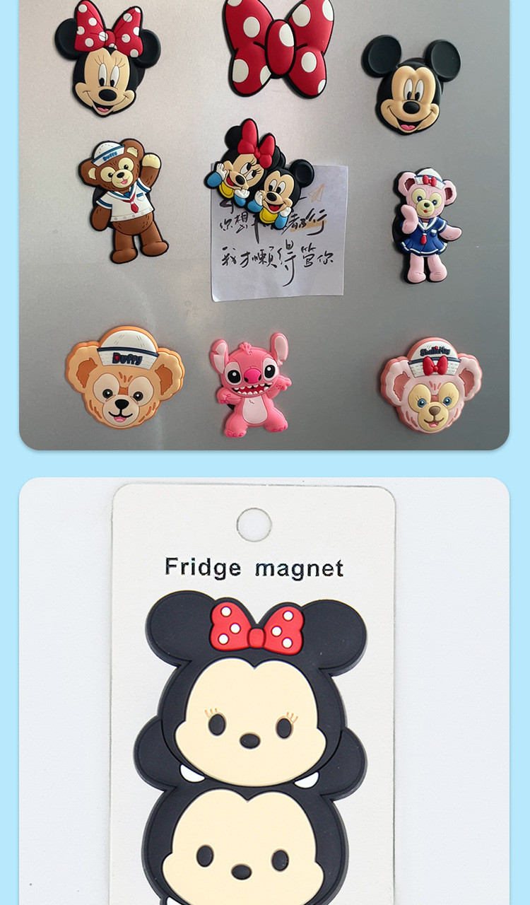 【Shipment within 24 hours‌】Mickey Mouse Refrigerator Magnet Sticker ...