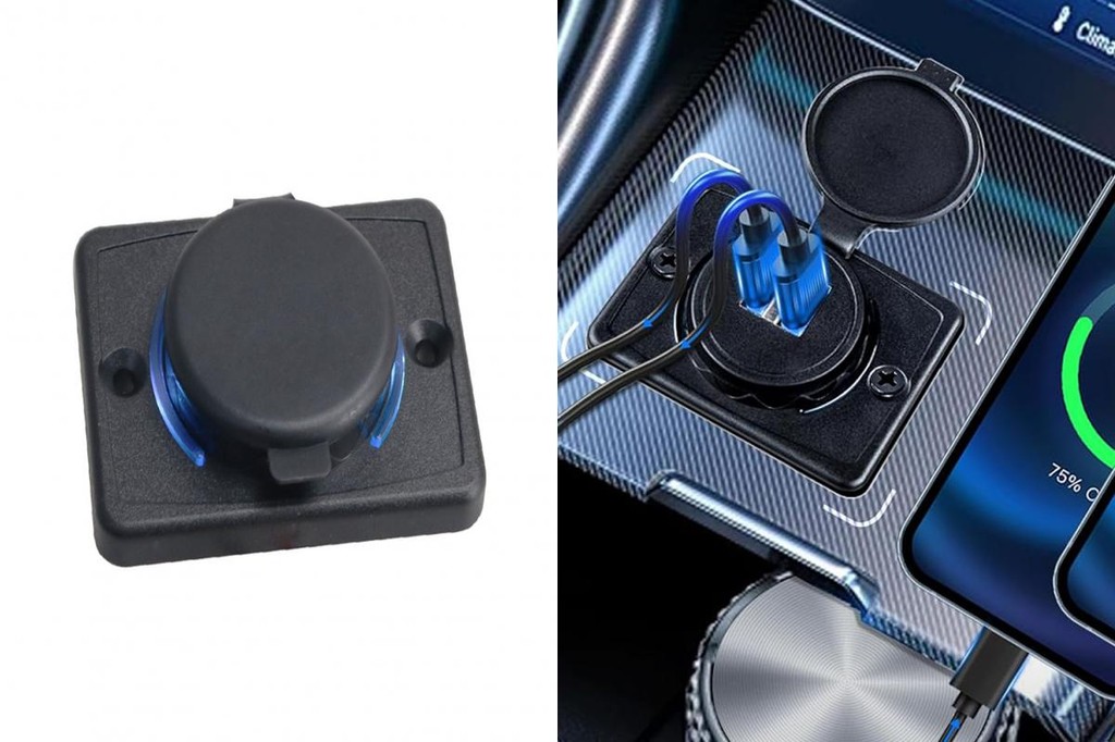 Moon* Car chargers can be installed on any flat surface There is no ...