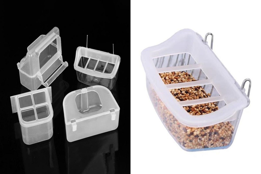 RAN Easy to Install Bird Food Box Bird Food Box for Small Birds ...