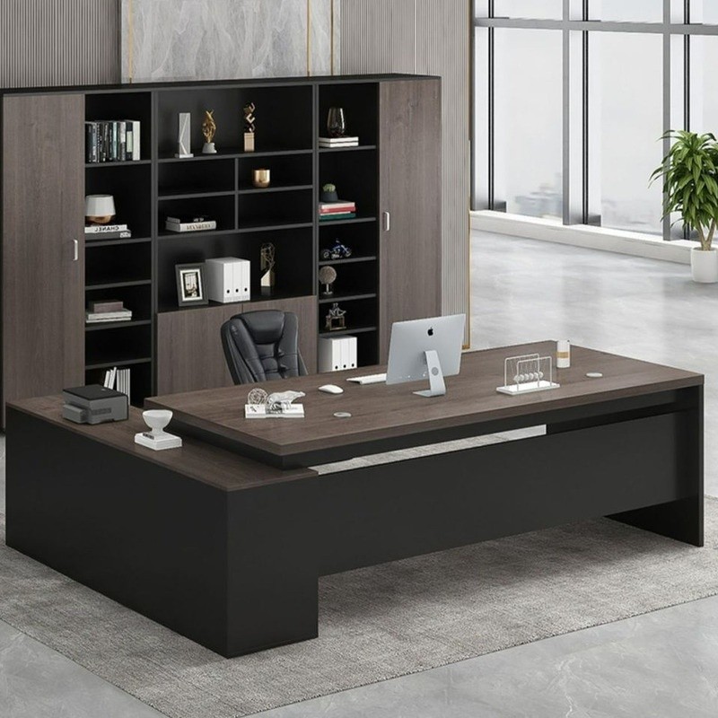 Office Table Simple And Modern Ceo's Office Desk Combination Boss Desk ...