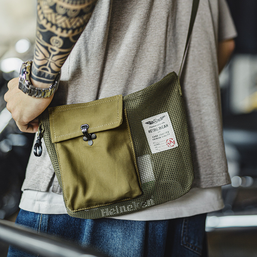 Maden Mountain Series Outdoor Messenger Bag Small Bag Lightweight ...