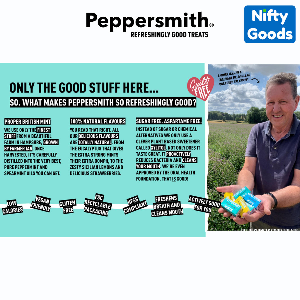 Xylitol Mint Candy Sugar Free Vegan Keto Peppersmith Peppermint Extra ...