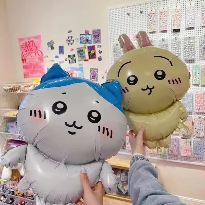 Kawaii Chiikawa Theme Foil Balloon Girl Child Birthday Party Decoration ...