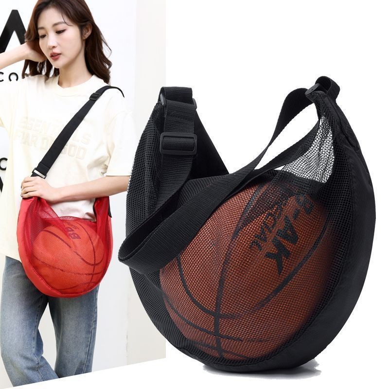 Fashionable new outdoor basketball bag messenger bag, breathable mesh ...