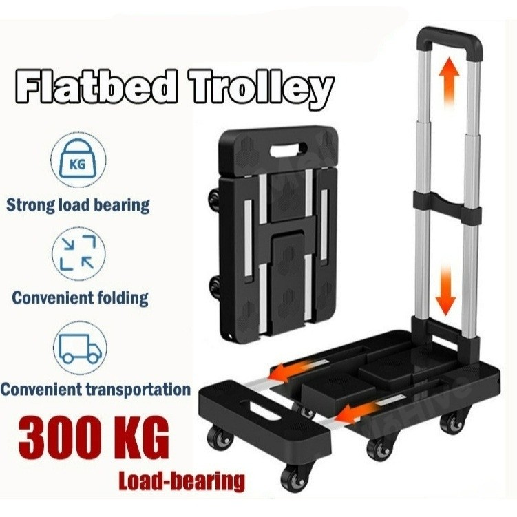 Flatbed Trolley/Trolley Cart / Trolley Storage / Foldable Trolley ...