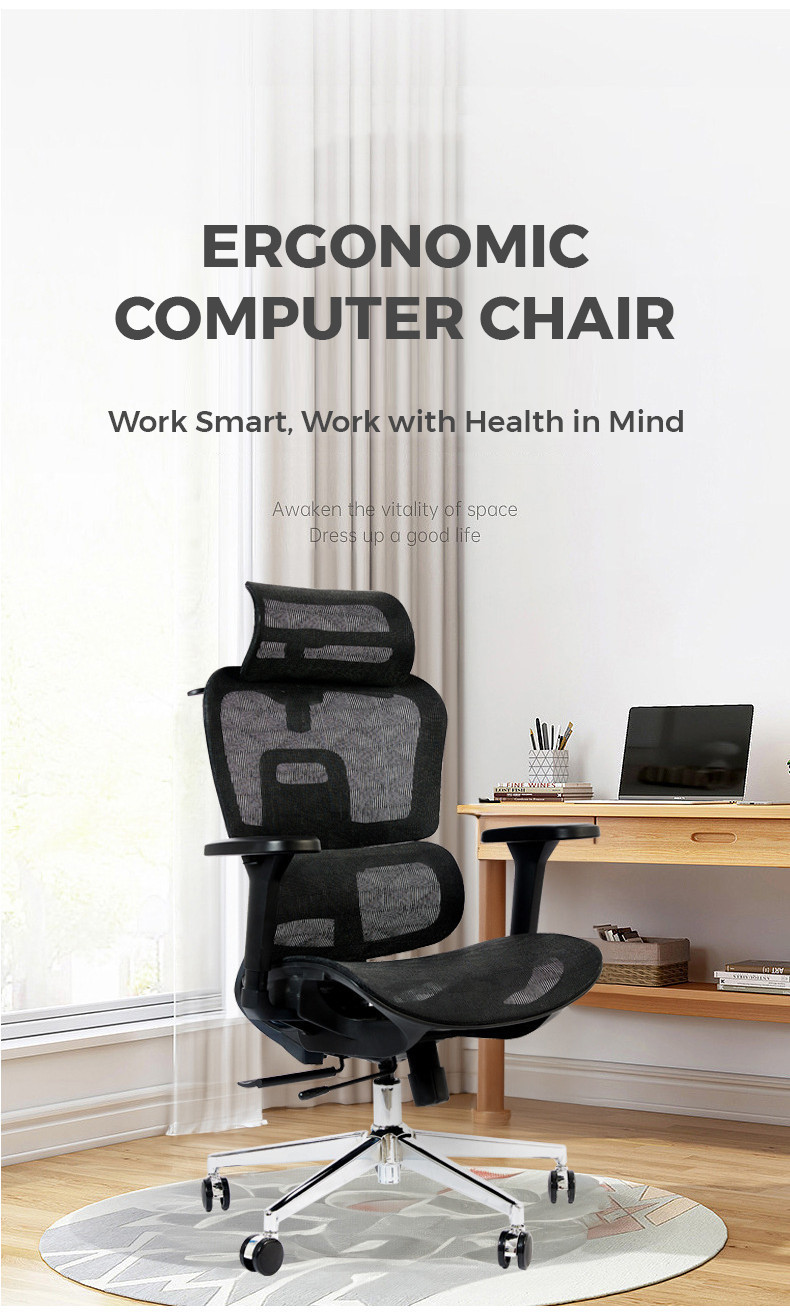 Smart Ergo Mesh Ergonomic Computer Chair | Office Chair | Shopee Singapore