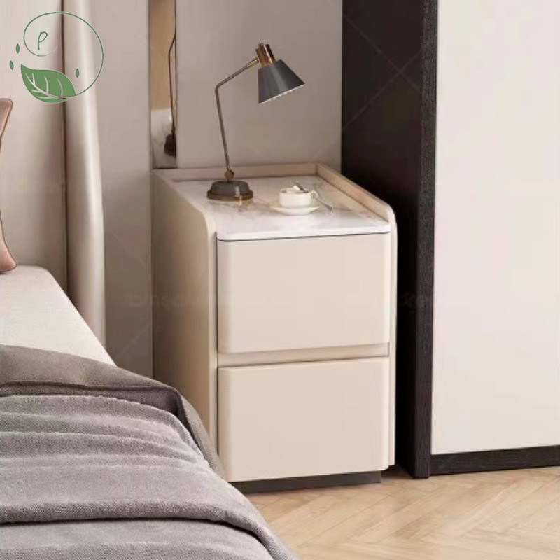 B·Z Bedside Table Solid Wood Bedside Table Extremely Light High-end ...